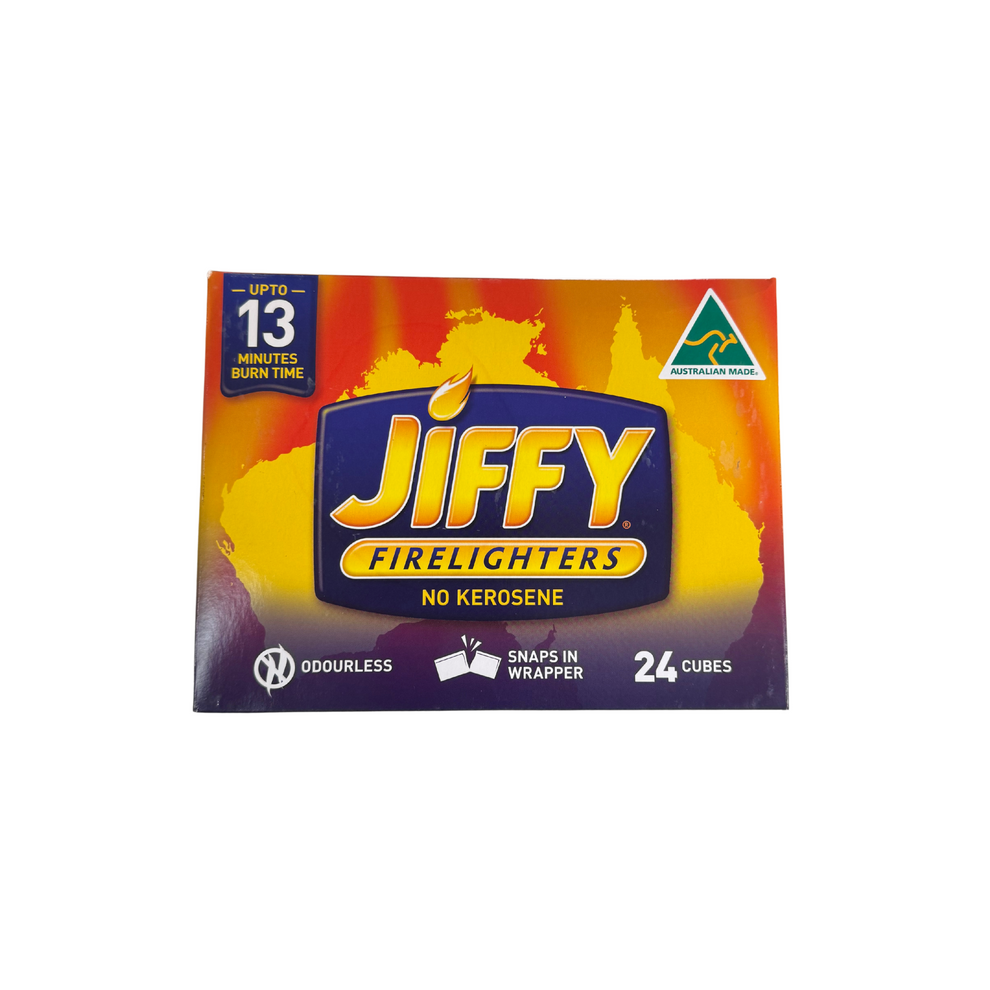 Jiffy Firelighters 24 Cubes – Eco 247